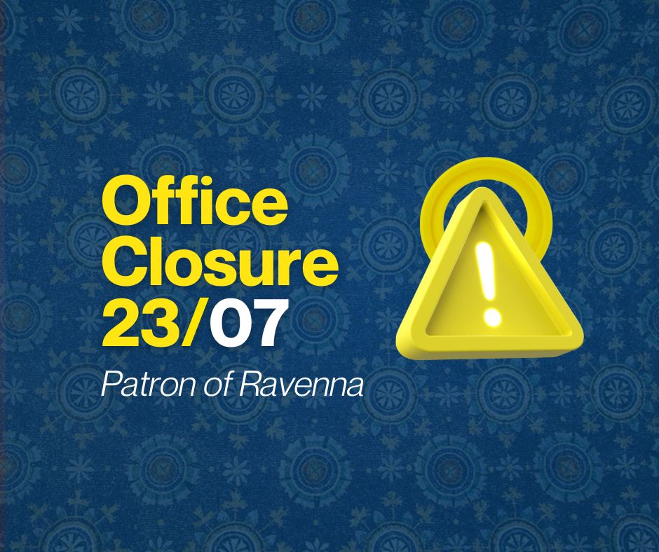 Office closure 23/07