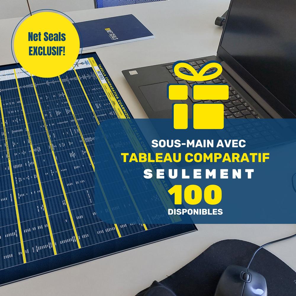 Recevez le sous-main avec table de comparaison lors de votre prochaine ...
